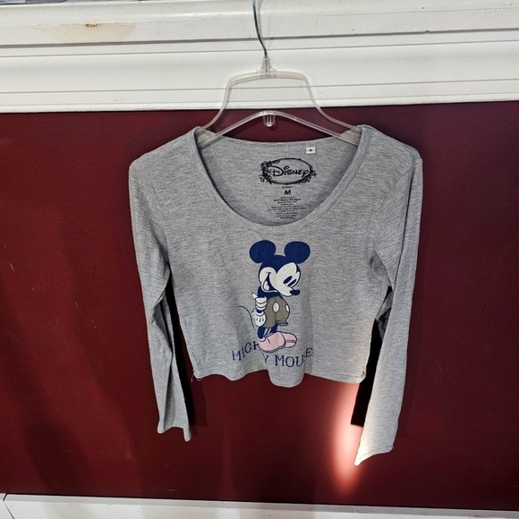 Disney | Tops | Disney Mickey Long Arm Shirt | Poshmark